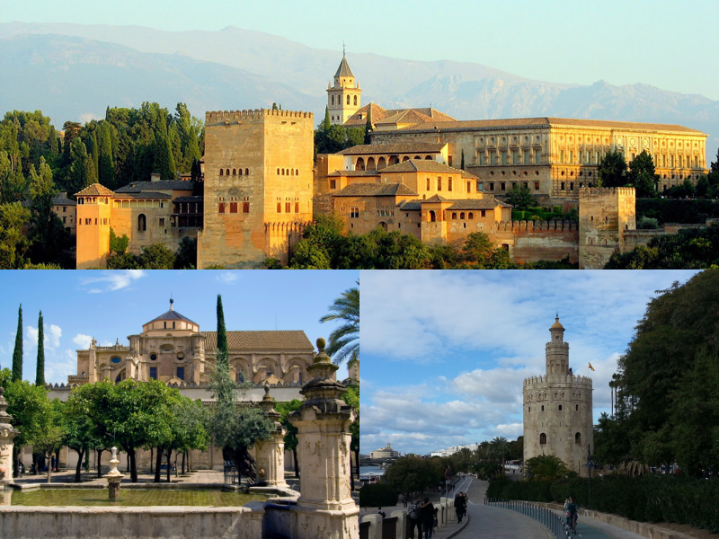 Cycling the "Golden Triangle" of Andalusia between Granada, Cordoba and ...